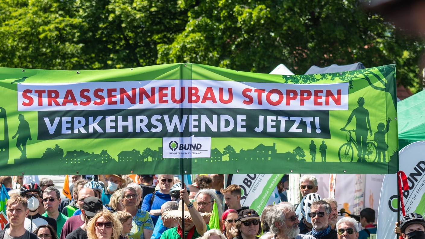 "Klimakanzler" Scholz: Wir brauchen Sie! | BUND-Aktion